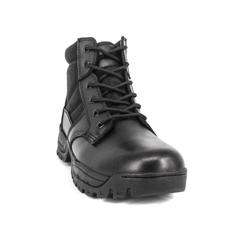 Lightweight police black tactical boots 4111 from China Manufacturer ...