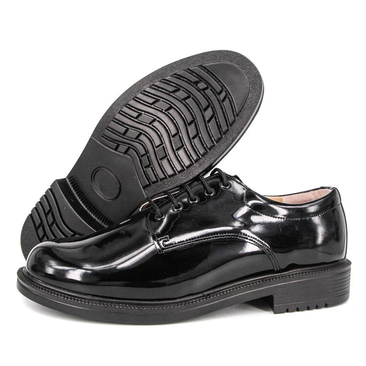 Uniform wholesale patent leather police office shoes 1281 from China ...